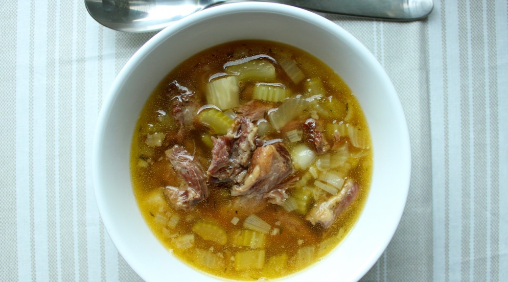 Suppeserien: Enkel oksehalesuppe - Led oss inn i fristelse